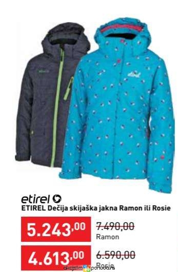 Dečija skijaška jakna Etirel Ramon, Etirel