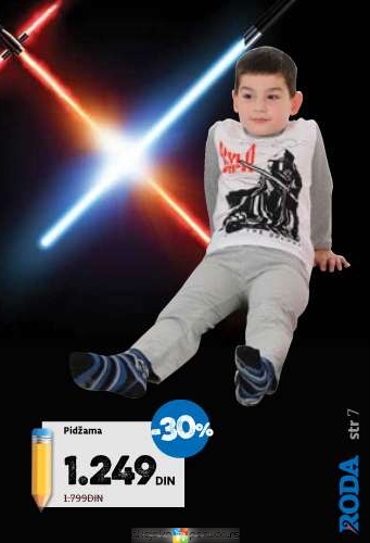 Pidžama za dečake Star Wars, Star Wars