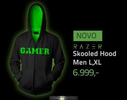 Duks sa kapuljacom Rayer Skooled Hood, Razer