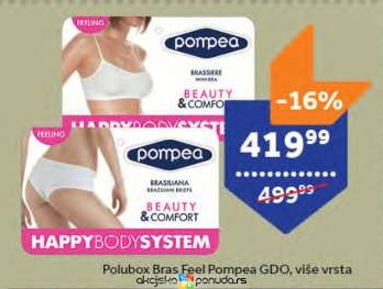 Pompea Polubox Bras Feel , Pompea