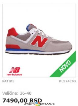 Patike NB New Balance, NB new balance