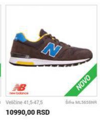 NB new balance patike, NB new balance