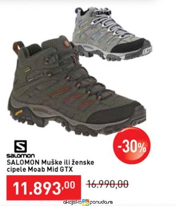 Cipele Salomon Moab Mid GTX, Salomon