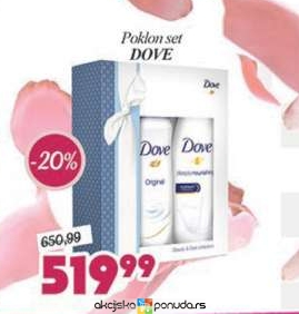 Dove kozmetički poklon set, Dove