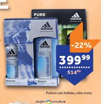 Adidas poklon set, Adidas