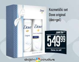 Dove kozmetički poklon set, Dove