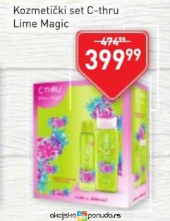 C-THRU kozmetički set Lime Magic, C-THRU