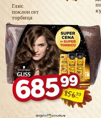 Poklon set torbica Gliss, Gliss
