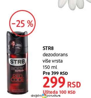 STR8 dezodoransi, 150ml, STR8