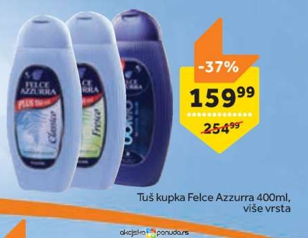 Felce Azzurra tuš kupka, 400ml, Felce Azzurra