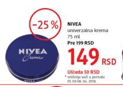 Nivea Univerzalna krema, 75ml, Nivea