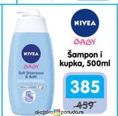 Nivea Baby šampon i kupka, 500ml, Nivea