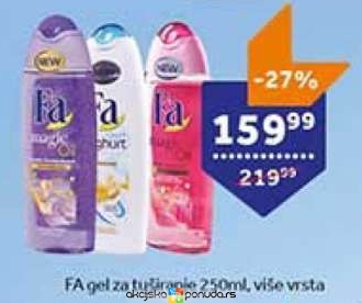 Fa gel za tuširanje, 250ml, Fa