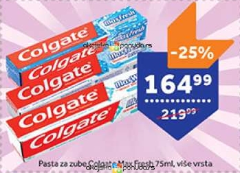 Colgate MAx Fresh pasta za zube 75ml, Colgate