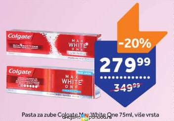 Colgate Max White One pasta za zube 75ml, Colgate