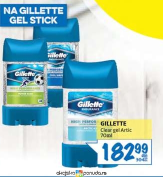 Gillette Deo stik, Gillette