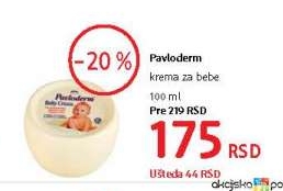 Palvoderm Baby krema, 100 ml, Palvoderm