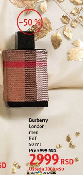 Burberry, London Man, EdT 50ml, Burberry