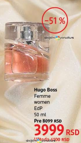 Hugo Boss, Femme woman, EdP 50ml, Hugo Boss