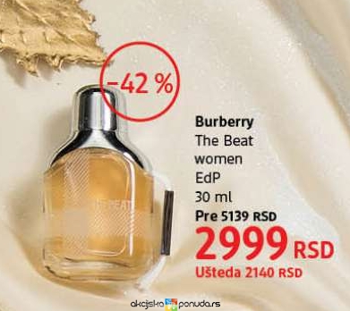 Burberry, The Beat woman, EdP 30ml, Burberry