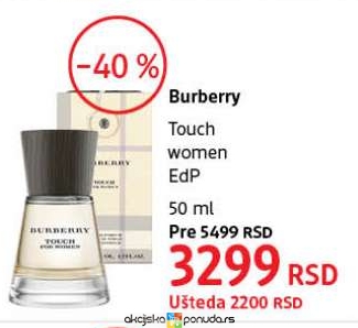 Burberry Touch woman, EdP 50ml, Burberry