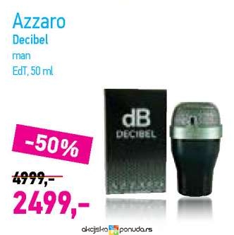 Azzaro, Decibel man, EdT 50ml, Azzaro