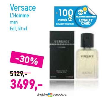 Versace L’Homme man, EdT 50ml, Versace