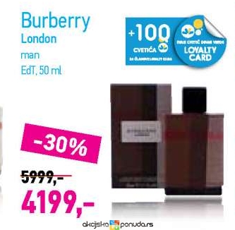 Burberry London Man, EdT 50ml, Burberry