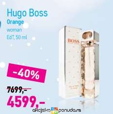 Hugo Boss, Orange woman, EdT 50ml, Hugo Boss