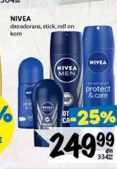 Dezedoransi Nivea, Nivea