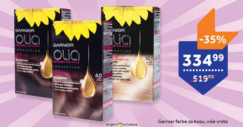 Garnier Olia farba za kosu, Garnier