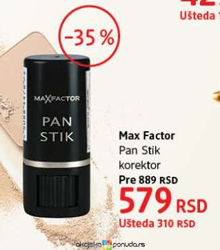 Max Facto korektor Pan Stick, Max Factor