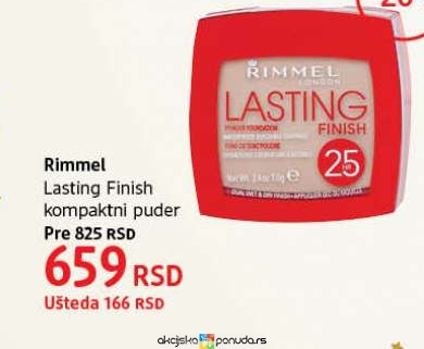 Rimmel Lasting Finish kompaktni puder, Rimmel