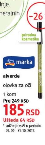 Alverde olovka za oči, Alverde