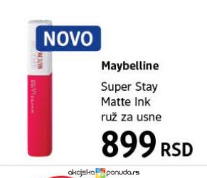 Maybelline ruž za usne, Maybelline