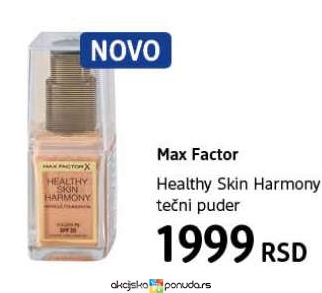 Max Factor tečni puder, Max Factor