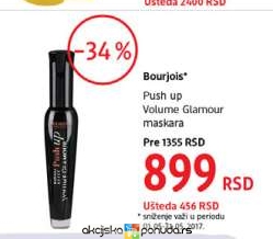 Maskara Bourjois Push up, Bourjois