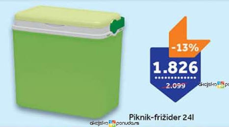 Piknik frižider, 24l,