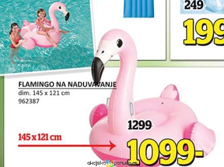 Flamingo na naduvavanje,