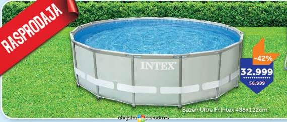 Bazen Intex Ultra Frame, 488x122cm, Intex