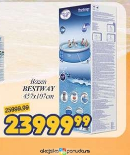 Bazen Bestway, 457x107cm, Bestway