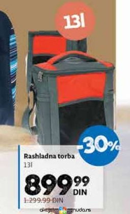 Piknik rashladna torba, 13l,