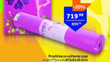 Prostirka za vežbanje,