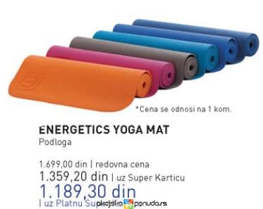 Podloga za Yogu Energetics, Energetics