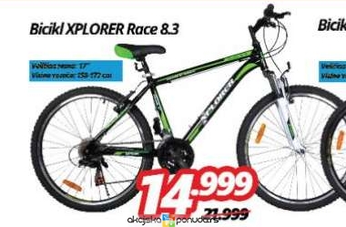 Bicikl MTB Xplorer Race 8.3 aluminijumski, Xplorer