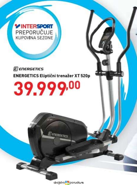 Eliptični trenažer Energetics XT520p, Energetics