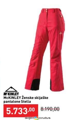 Ženske skijaške pantalone McKinley Stella, McKinley