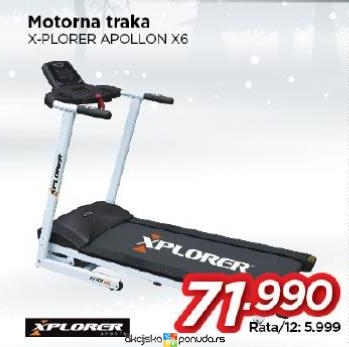 Motorna traka za trčanje Xplorer Apollon X6, Xplorer