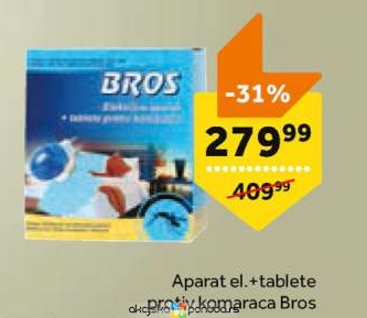 Bros električni aparat protiv komaraca, Bros