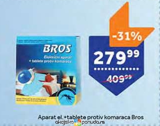 bros električni aparat protiv komaraca , Bros